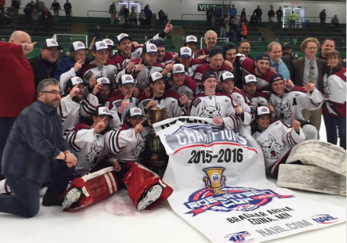 Ice Dogs win third Robertson Cup | Ice Dogs | newsminer.com