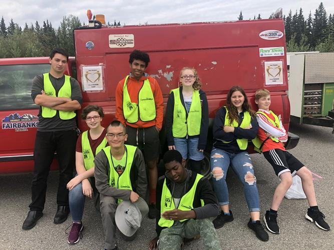 Youth patrol on the lookout for litter | Kris Capps | newsminer.com