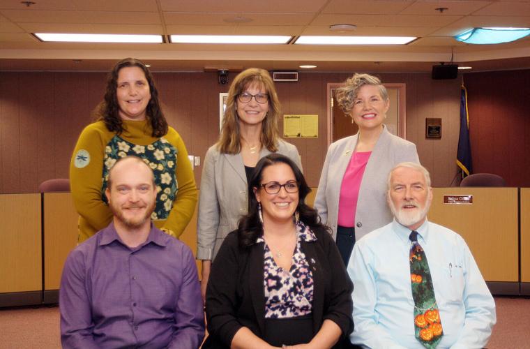 New school board members sworn in, Melissa Burnett elected president ...