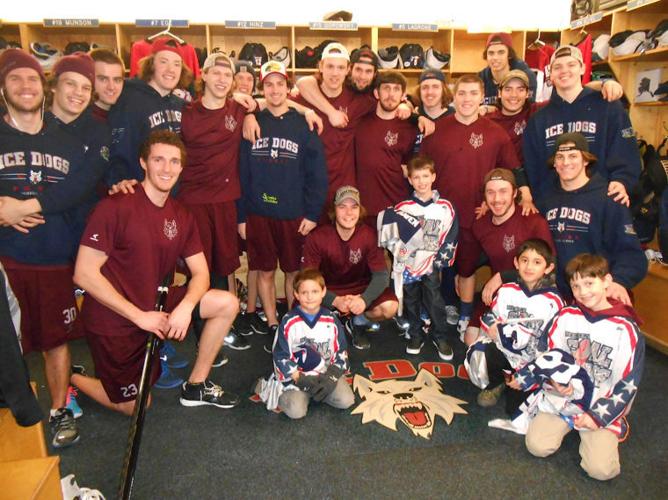 Young players visit Ice Dogs | Kris Capps | newsminer.com