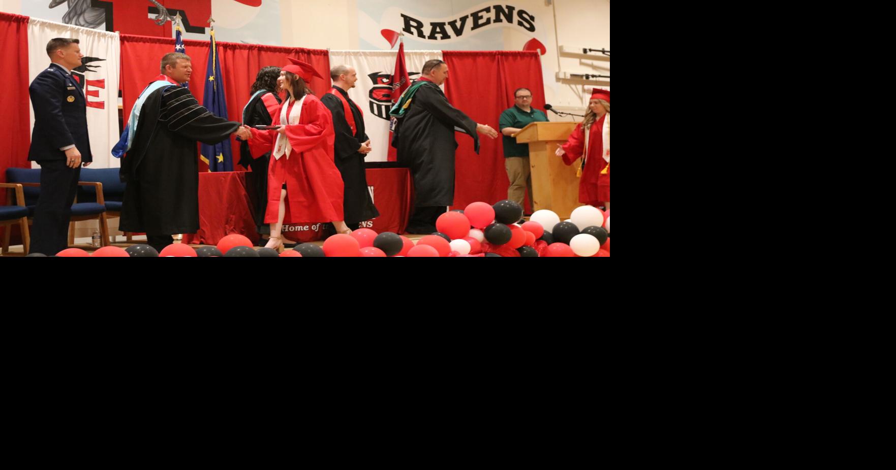 Ravens fly high at Ben Eielson High’s final graduation ceremony | Local ...