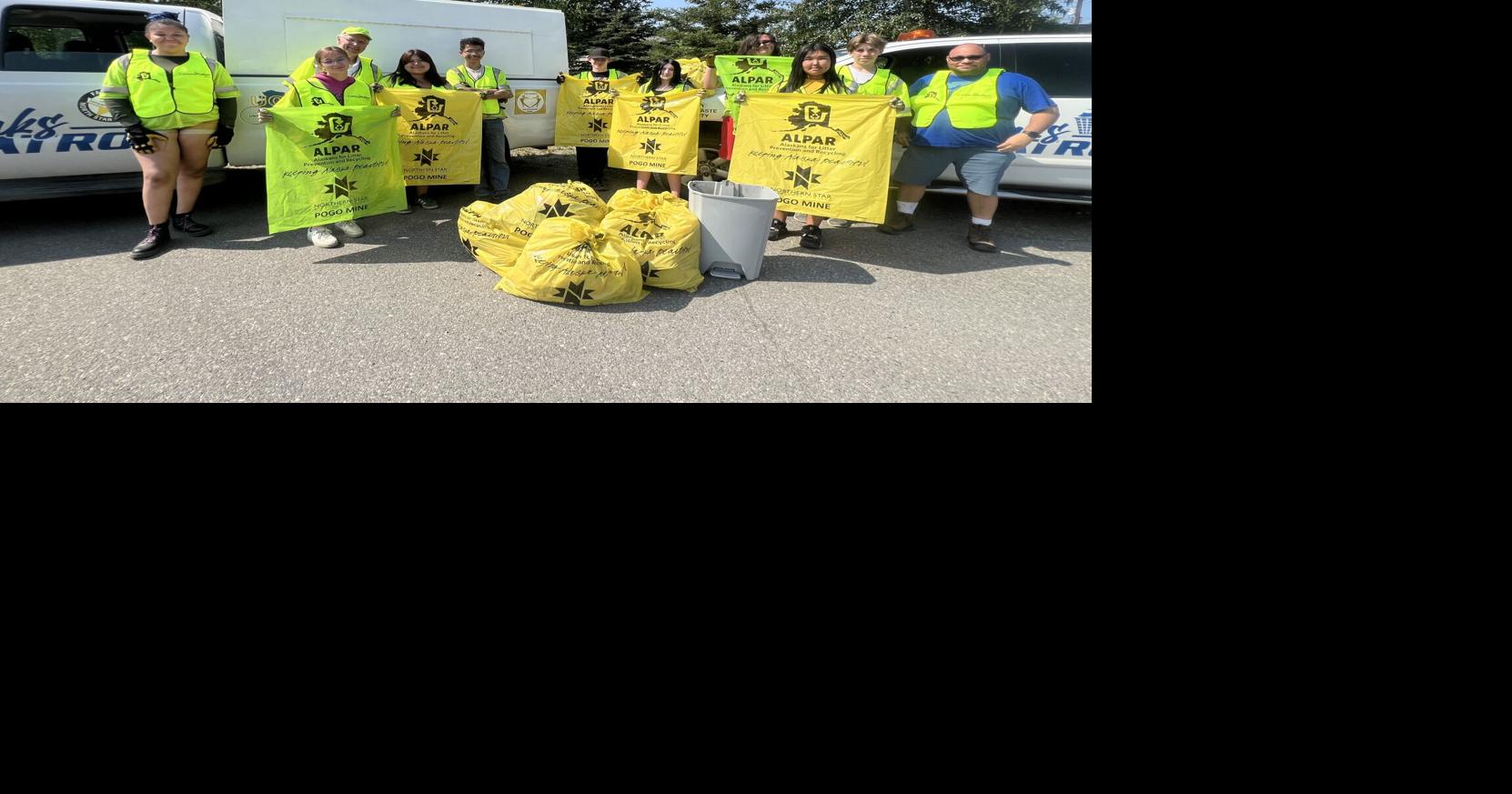Fairbanks Youth Litter Patrol pick pounds of litter for summer work ...