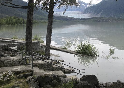 Flood waters rise in Juneau following glacial outburst | Alaska News ...