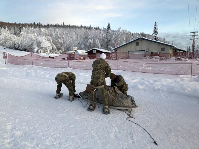 Fort Wainwright soldiers compete in Arctic Wolf Winter Games | Military ...
