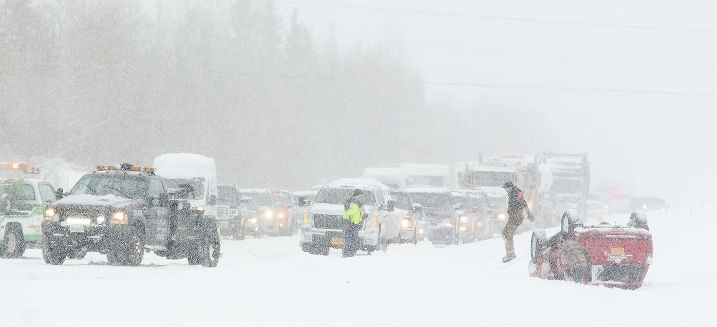 Winter storm hits Fairbanks region; accidents pile up | Alaska News ...