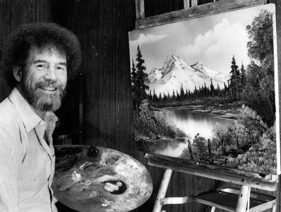 Bob Ross painting featured at North Pole Grange Gallery art show ...