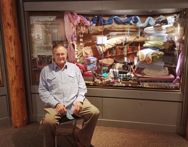 Howard Luke's rifle and moose-hide cover added to Elders Hall potlatch ...