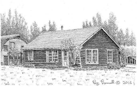 Matanuska Colony’s first home still stands today | Sketches Of Alaska ...