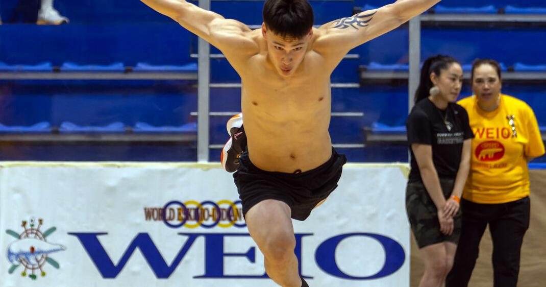 WEIO kicks off events with scissor broad jump | Local/Community ...