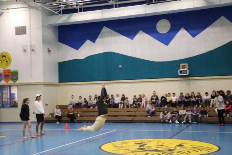 WEIO teaches Woodriver Elementary students Native Games for Heritage ...