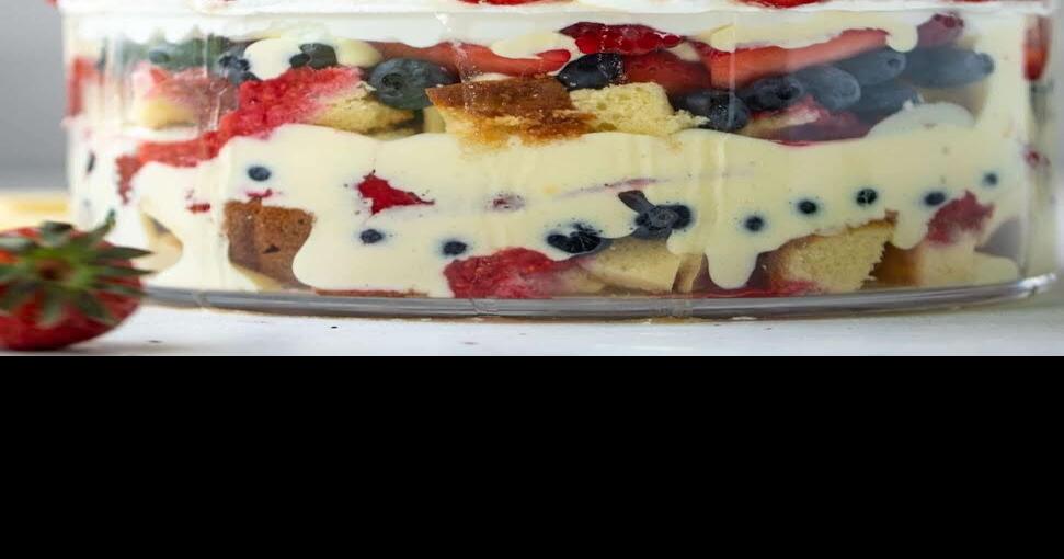Very Berry Trifles make perfection, and perfection is no trifle | Food ...