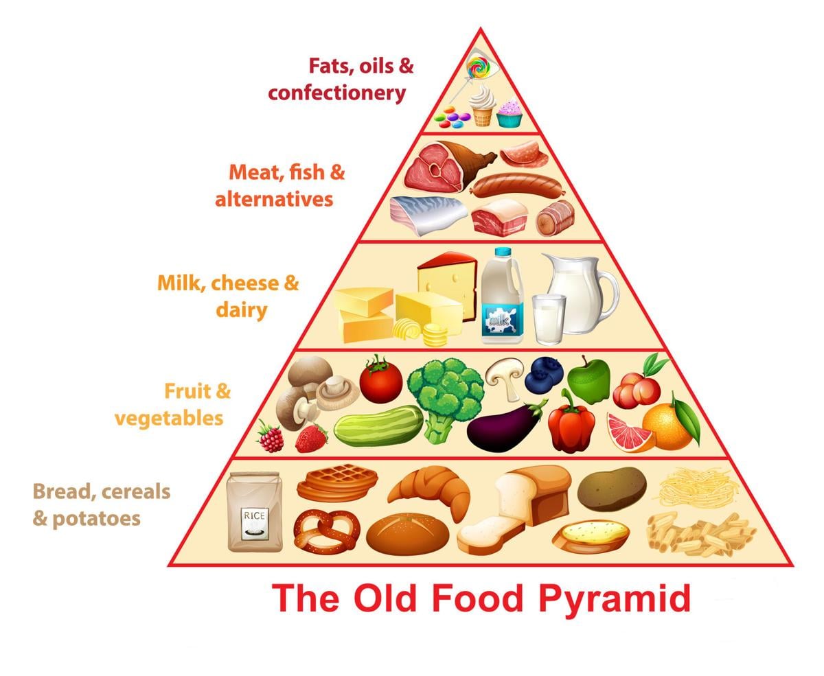 Healthy food pyramid chart | Food | newsminer.com