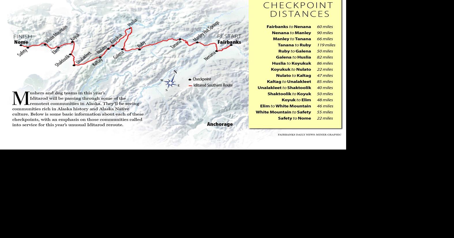 Snapshots of the 2015 Iditarod Trail checkpoints | Iditarod | newsminer.com