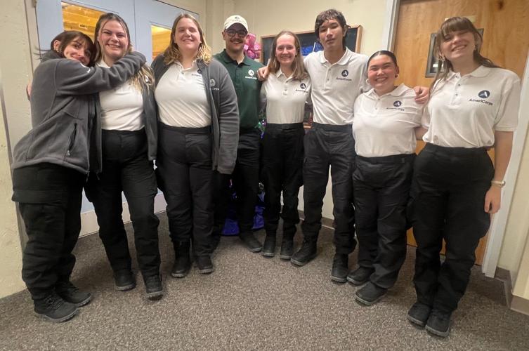 Americorps NCCC volunteers share experience with students | Kris Capps ...