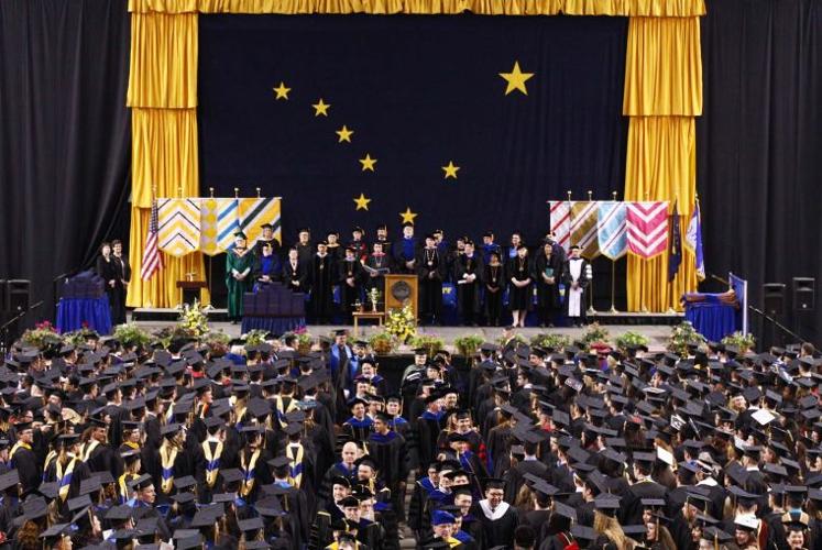 UAF sets graduation records: More than 1,400 get degrees, 500 donned ...
