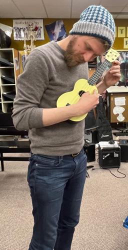 Broadway musicians work with student musicians In Healy | Our Town ...