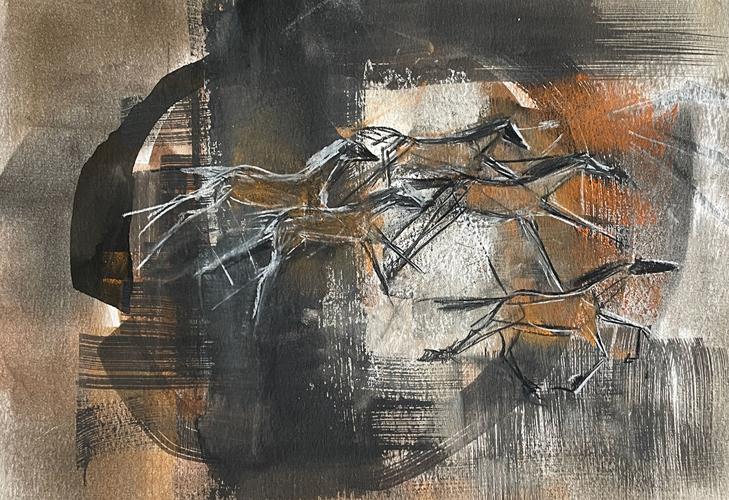 June in the Bear Gallery: 'Horse' by Aldona Jonaitis and 'Out of ...