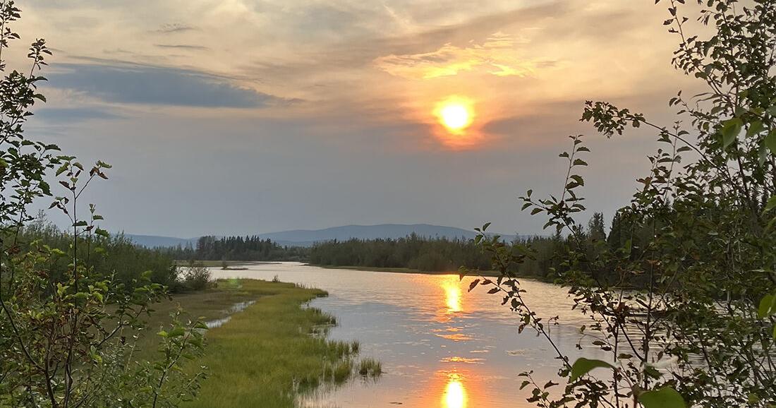 Smoky sunset | Photo Of The Day | newsminer.com