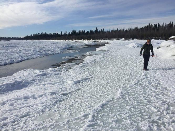 Trip Report: Tanana River makes for icy ski and fat bike ride ...