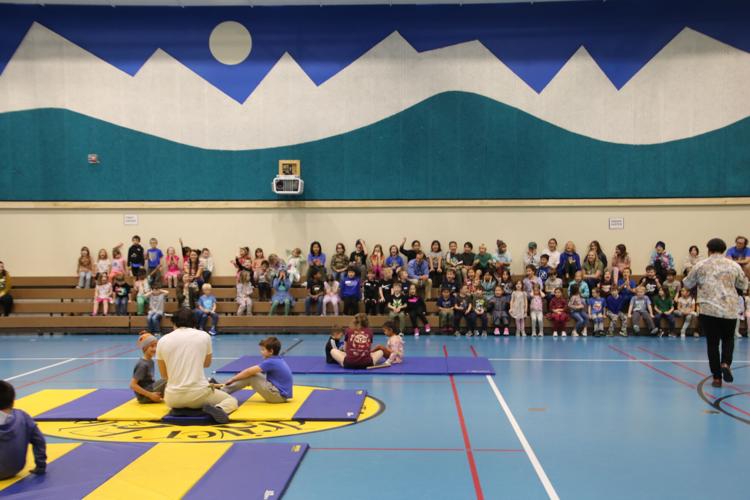 WEIO teaches Woodriver Elementary students Native Games for Heritage ...