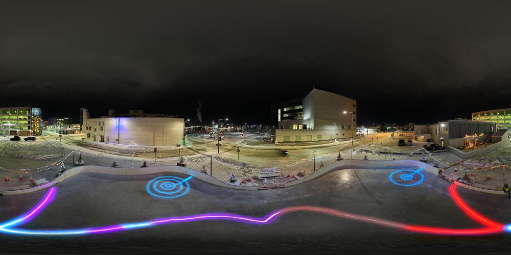 'Watch the ice grow': Downtown ice rink coming along | Local News ...