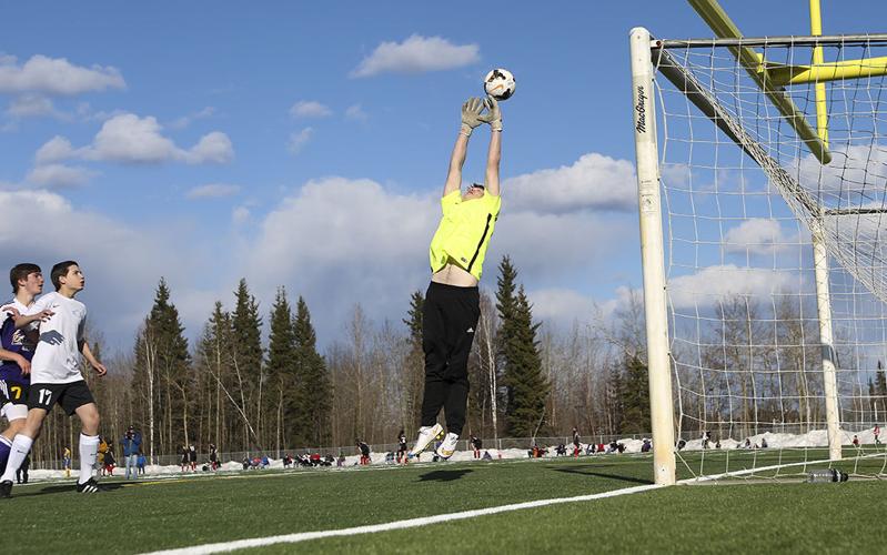 Macias' hat trick sparks Lathrop boys soccer | High School | newsminer.com