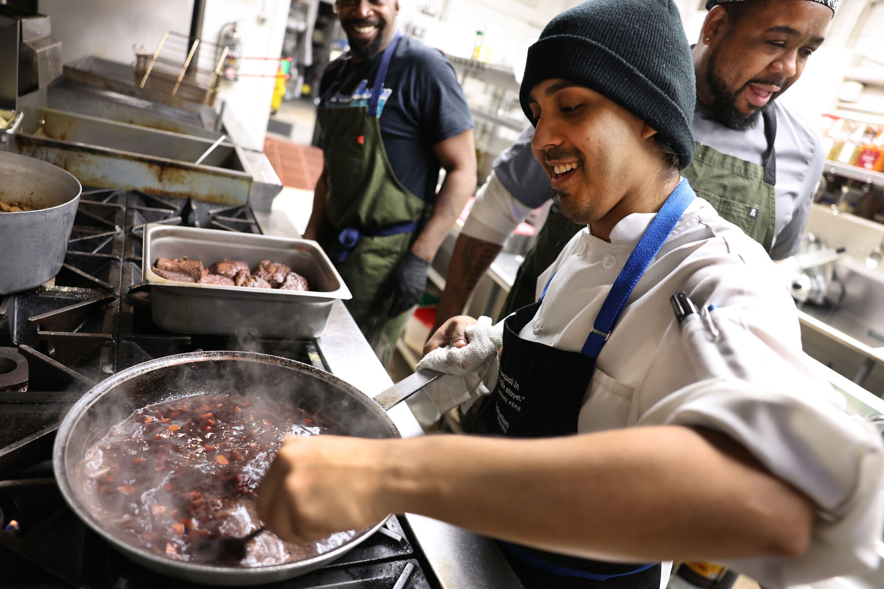 Inspiration Kitchens’ free culinary boot camp helps students break ...