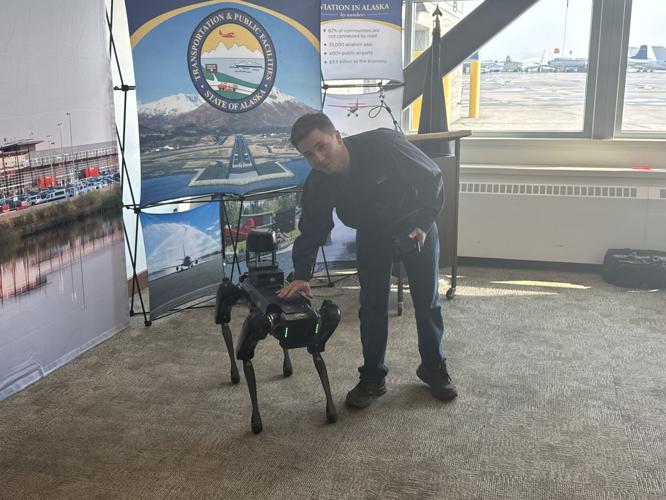 Meet Aurora, Fairbanks International Airport’s robot dog | Local News ...