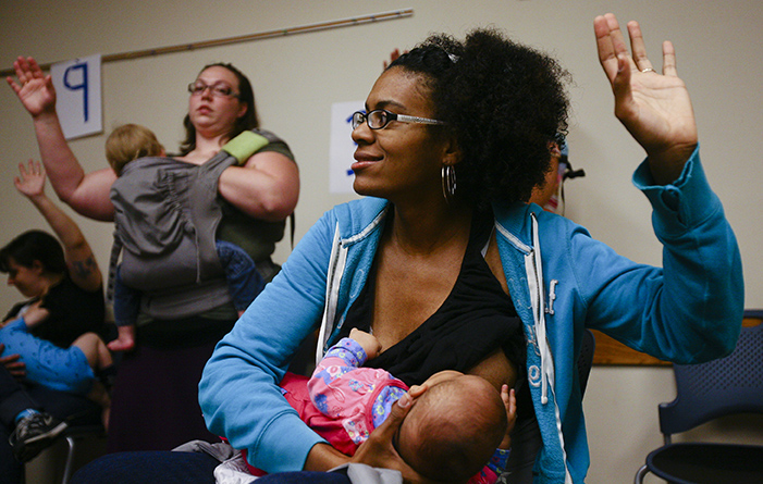 Alaska mothers take part in breastfeeding event | Local News ...