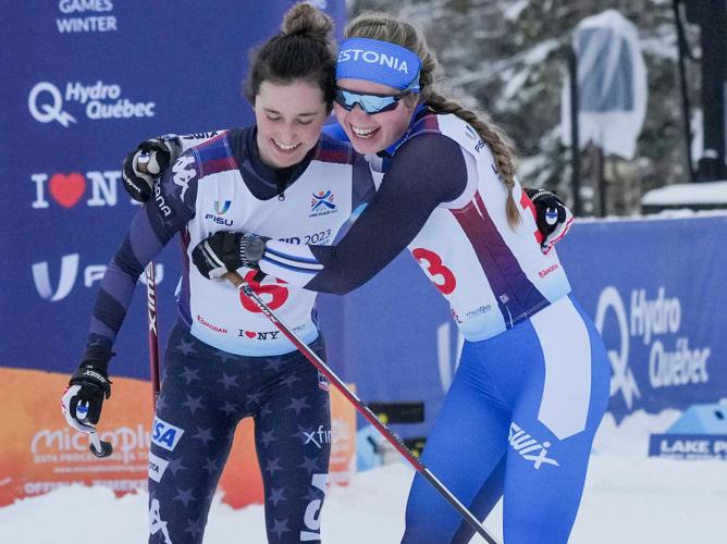 Silver and gold: UAF skiers Mariel Pulles and Kendall Kramer finish 1-2 ...