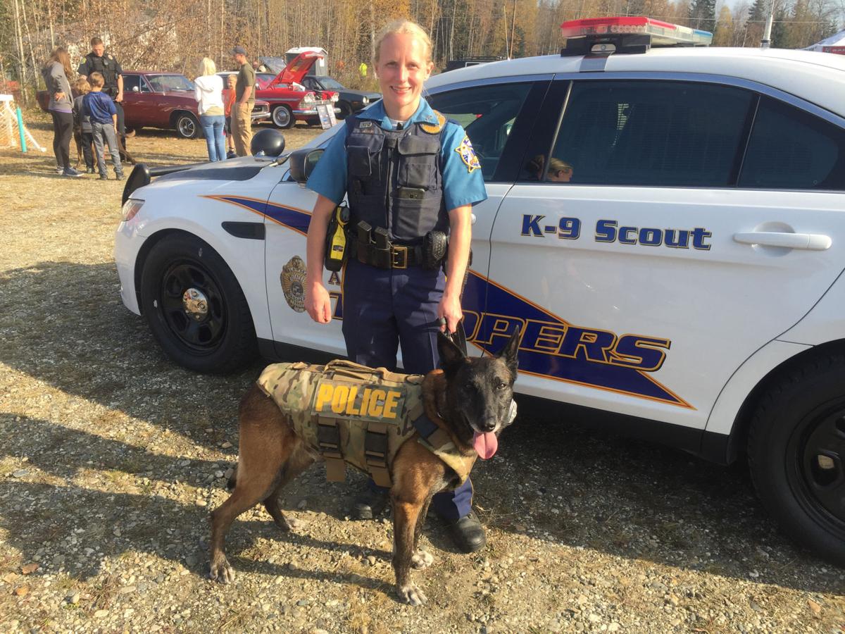 Police dogs join public to raise money for protective vests | Kris ...