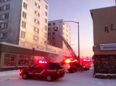 Fairbanks woman rescued after falling from eighth floor of Northward ...