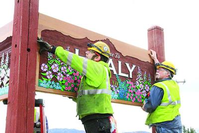 Long-awaited renovated ‘Welcome to Healy’ sign finally in place | Kris ...