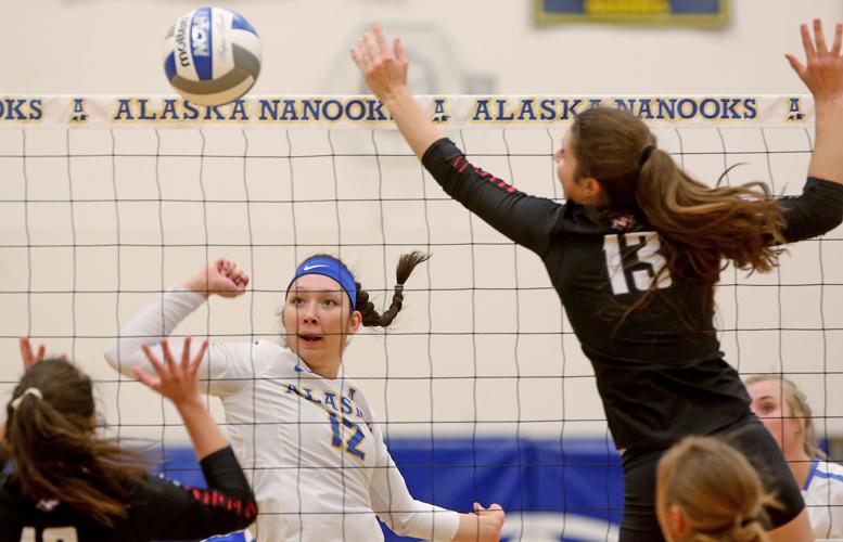 UAF volleyball’s GNAC win streak ends | UAF Nanooks | newsminer.com