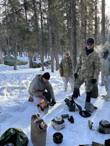 Military hosts cold weather survival training at Black Rapids ...
