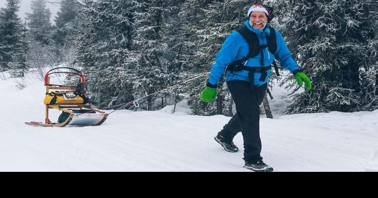 The romance and reality of kick-sledding the White Mountains 100 ...
