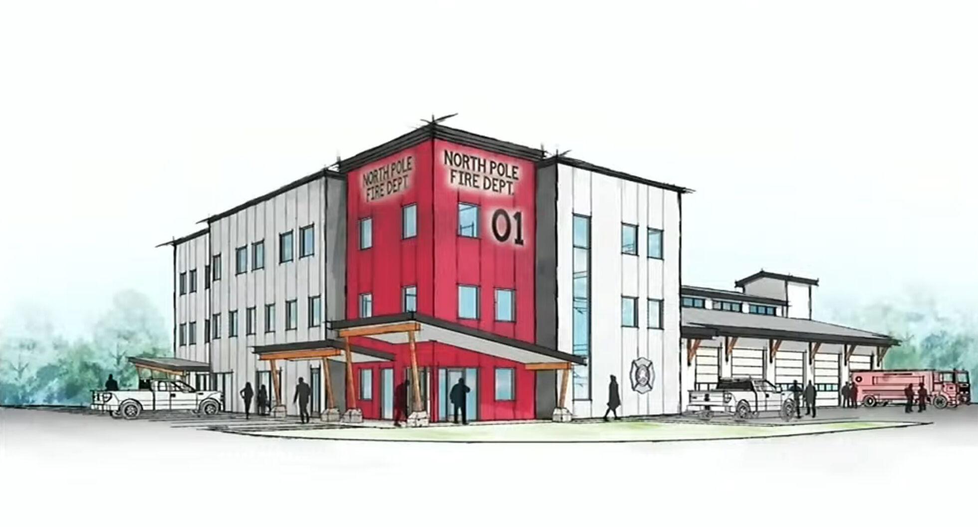 North Pole Fire Department unveils initial station designs | Local News ...
