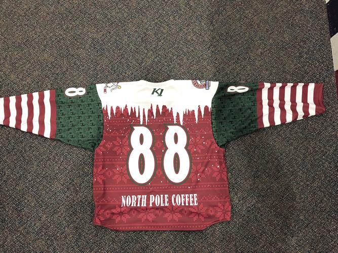 Ice Dogs unveil special Christmas-themed jerseys for weekend series ...