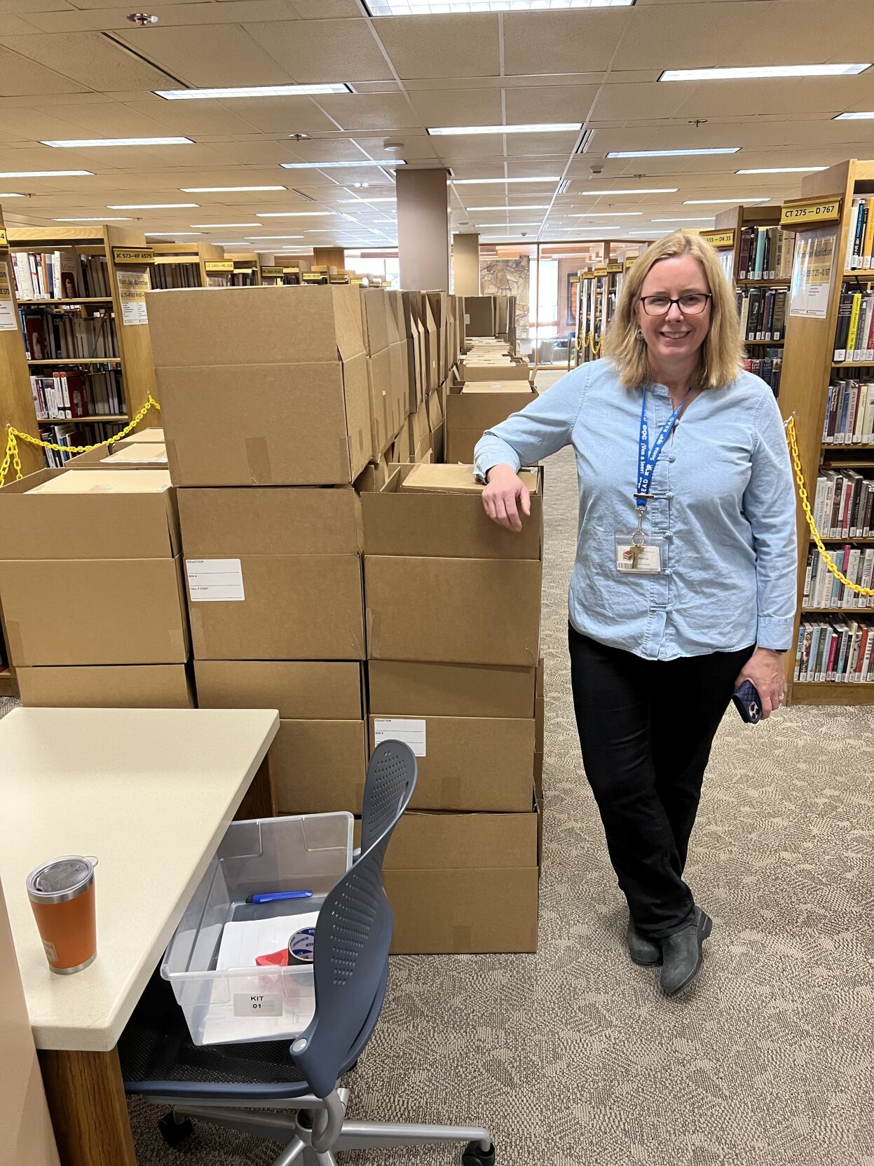 Library needs volunteers to help assemble boxes | Kris Capps ...