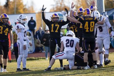 Lathrop hosts Patriots for flag day event | Football | newsminer.com