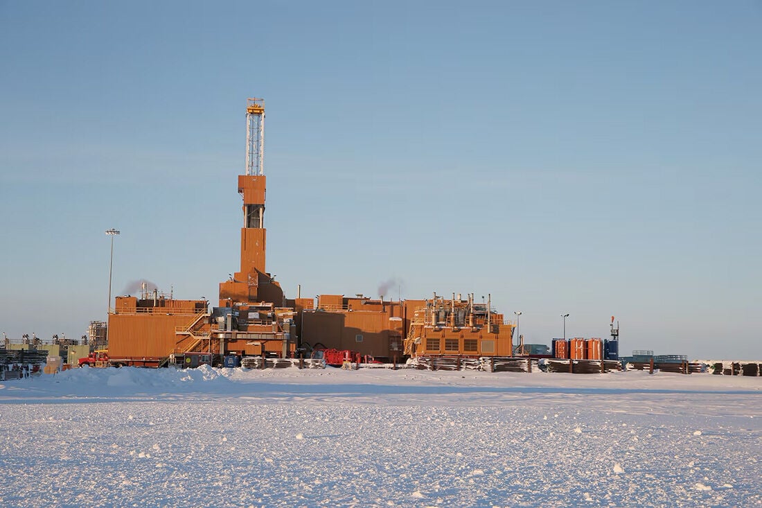 Officials report no major injuries as massive drilling rig topples over ...