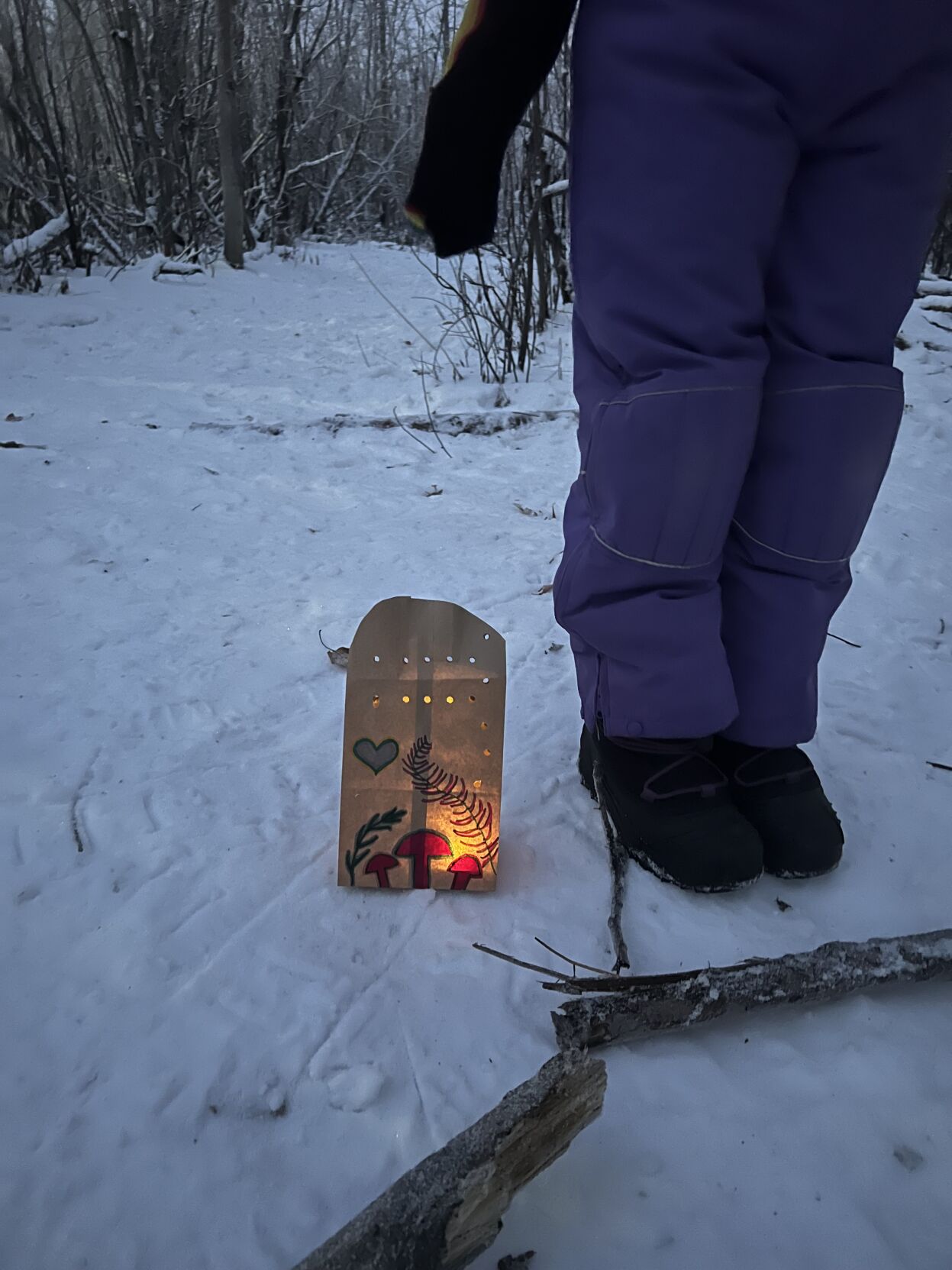 Lantern walk lights up a dark morning | Kris Capps | newsminer.com