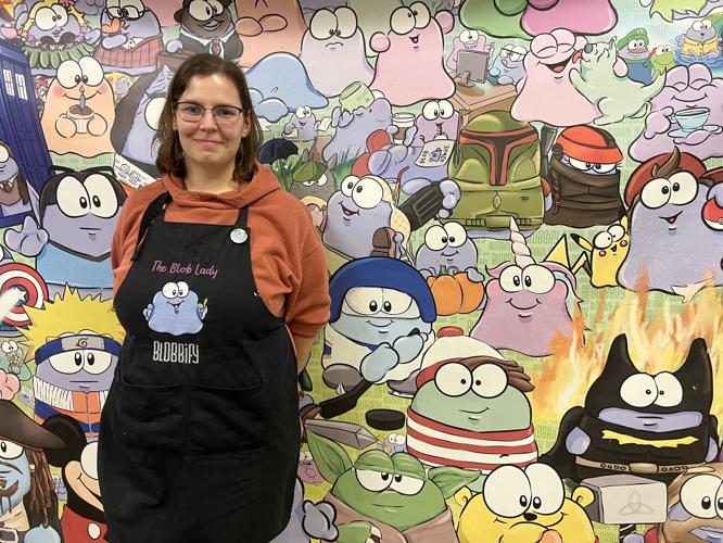 It's a blob! And 'The Blob Lady' is sharing them everywhere | Kris ...