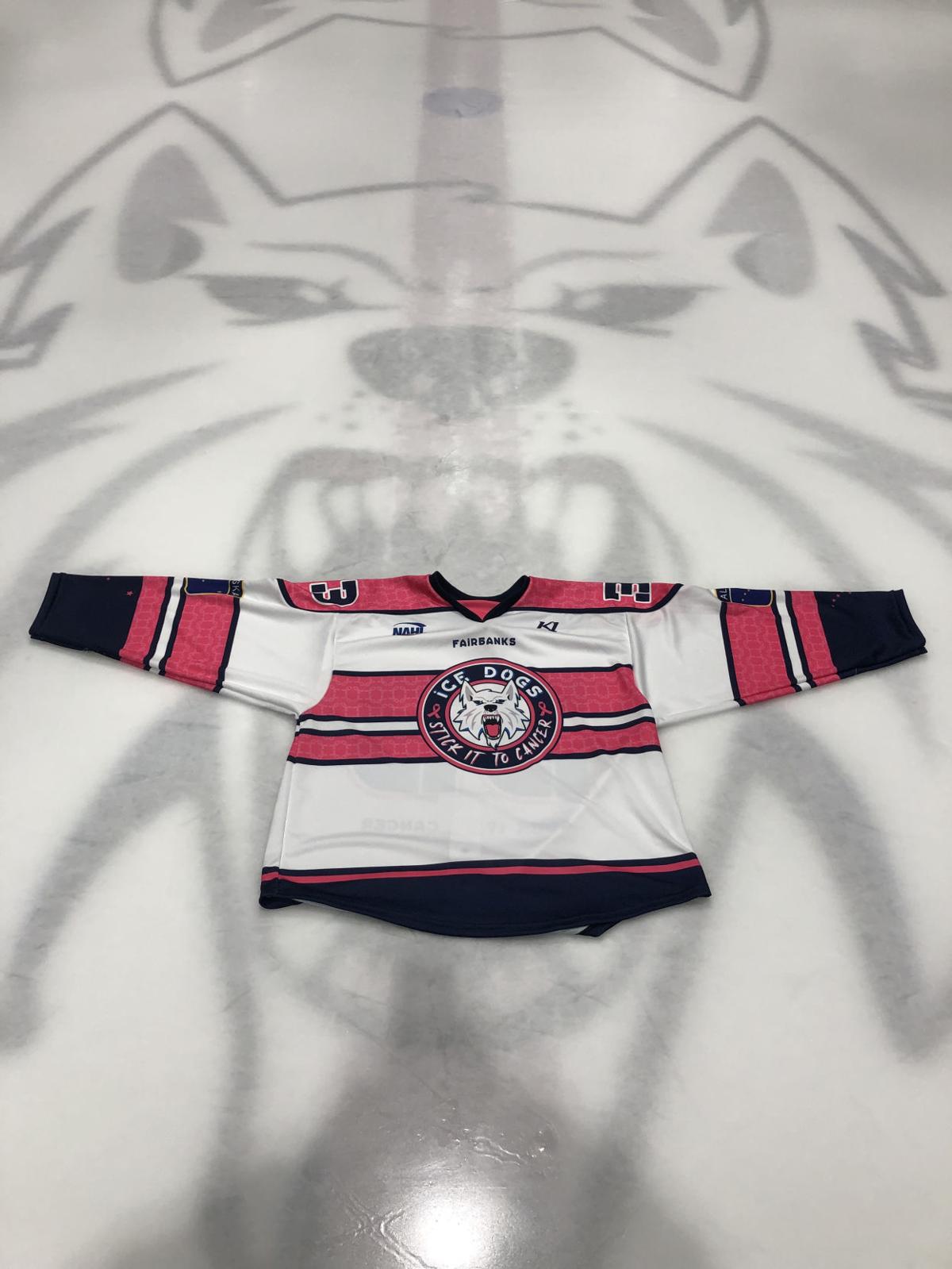 Ice Dogs to wear, raffle Stick it to Cancer jerseys | Sports ...