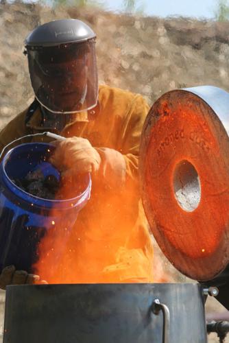 UAF artists host 1st annual iron pour workshop, demonstration | Local ...