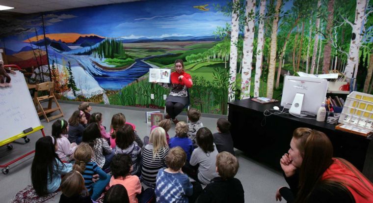 Watershed's interactive school mural uses apps to reveal information to ...