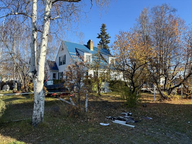Alleged drunken driver crashes into downtown yard, business | Local ...
