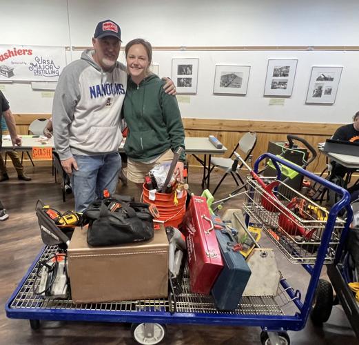 Happy customers scoop up tools at Chena Tool Library Tool Swap | Kris ...