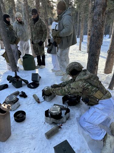 Military hosts cold weather survival training at Black Rapids ...