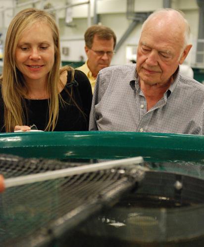 Dedication officially welcomes Ruth Burnett Sport Fish Hatchery ...